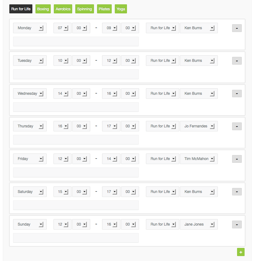 Custom Timetable Creator
